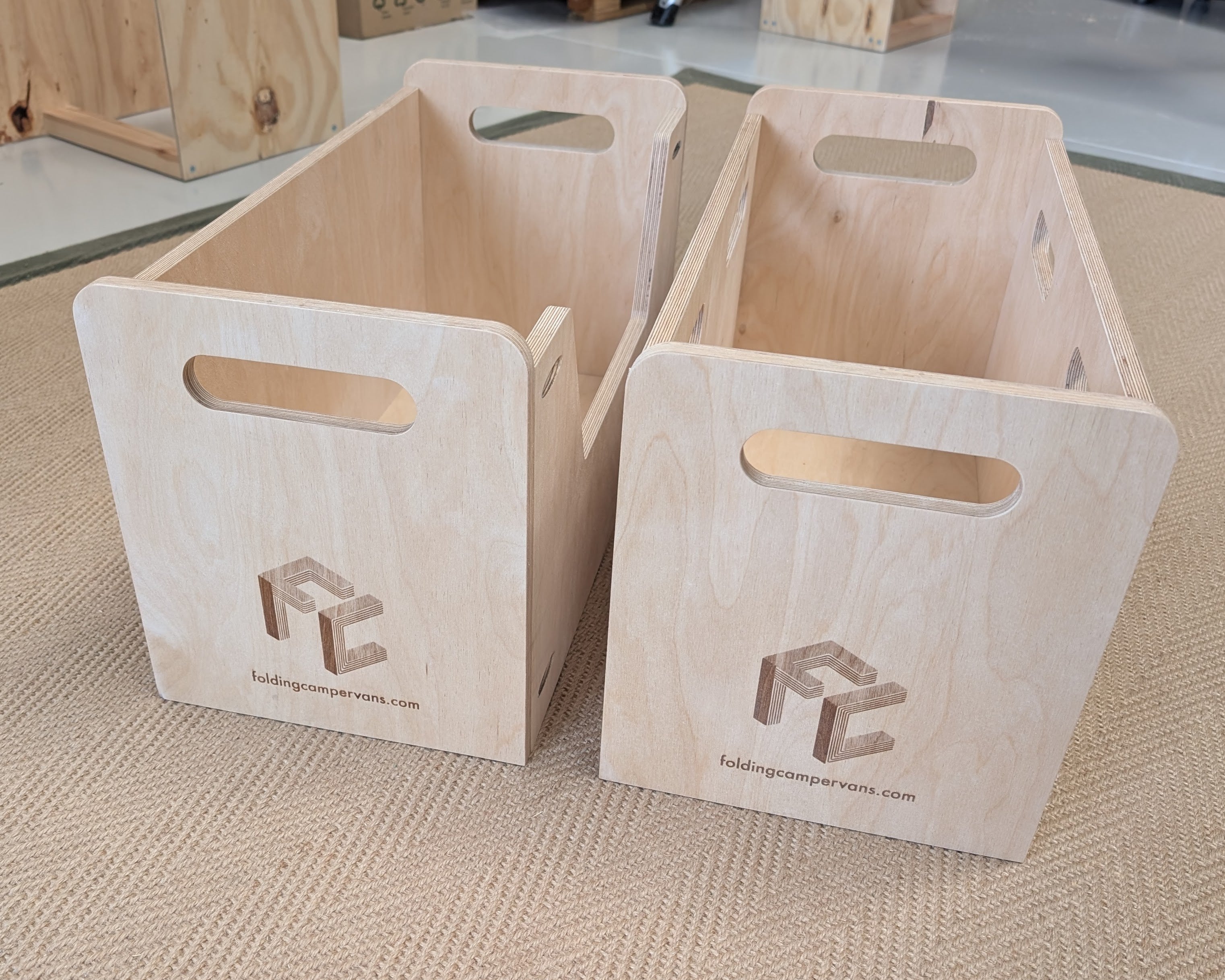 Plywood Storage Box – Folding Campervans